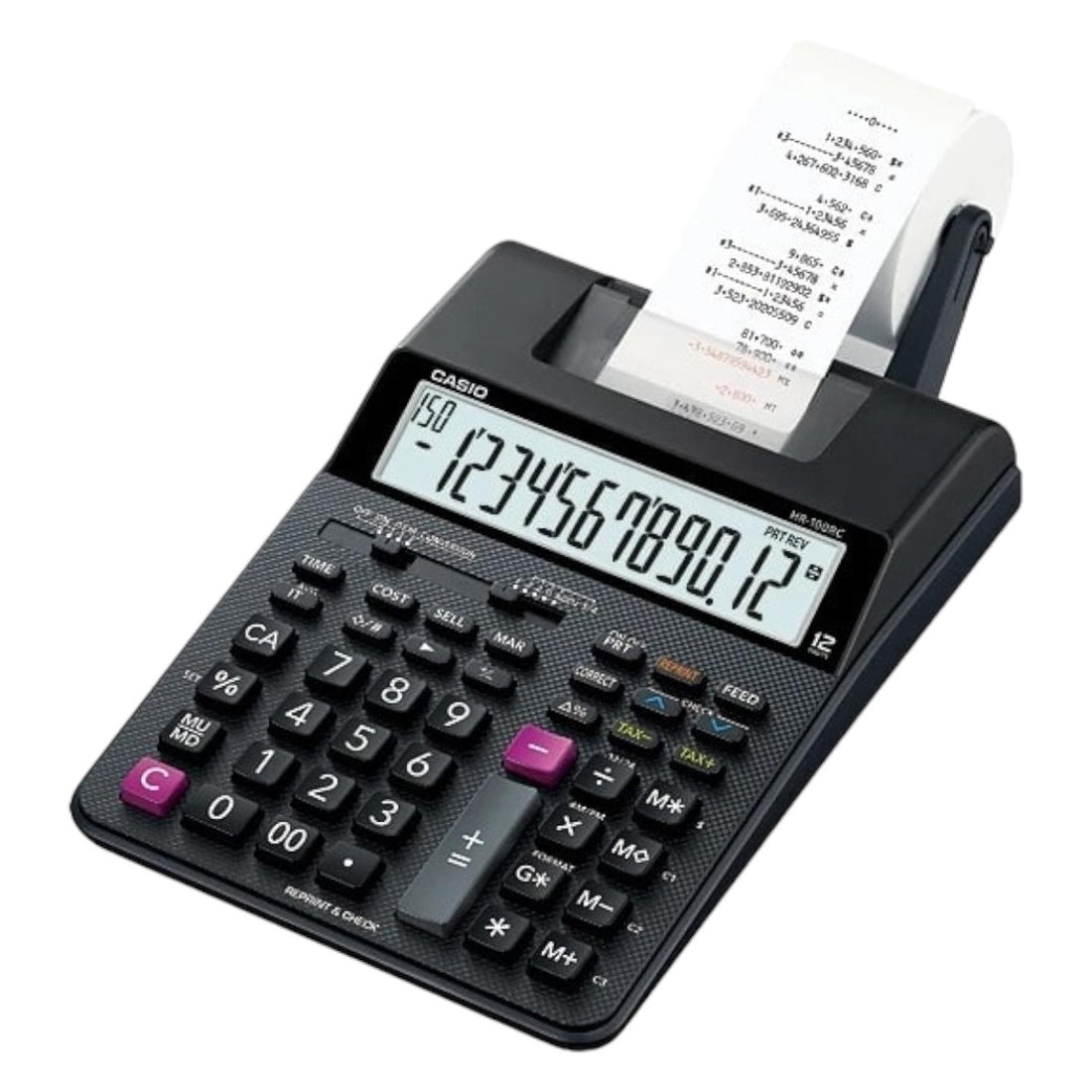 CALCULADORA CASIO modelo DR-120R-BK – Liquidadora RC